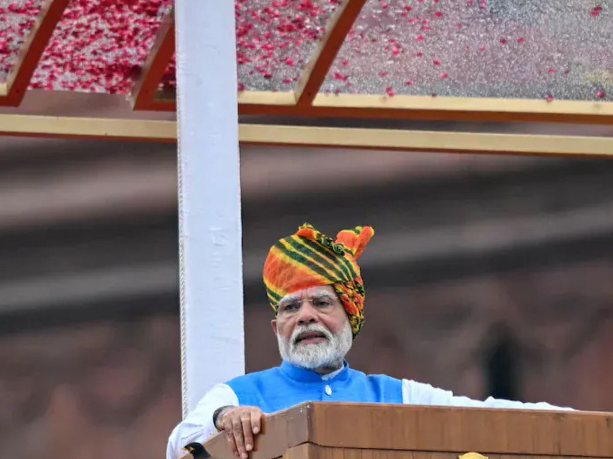Six pillars for 2047: PM Modi’s I-day speech spans chips to jet engines