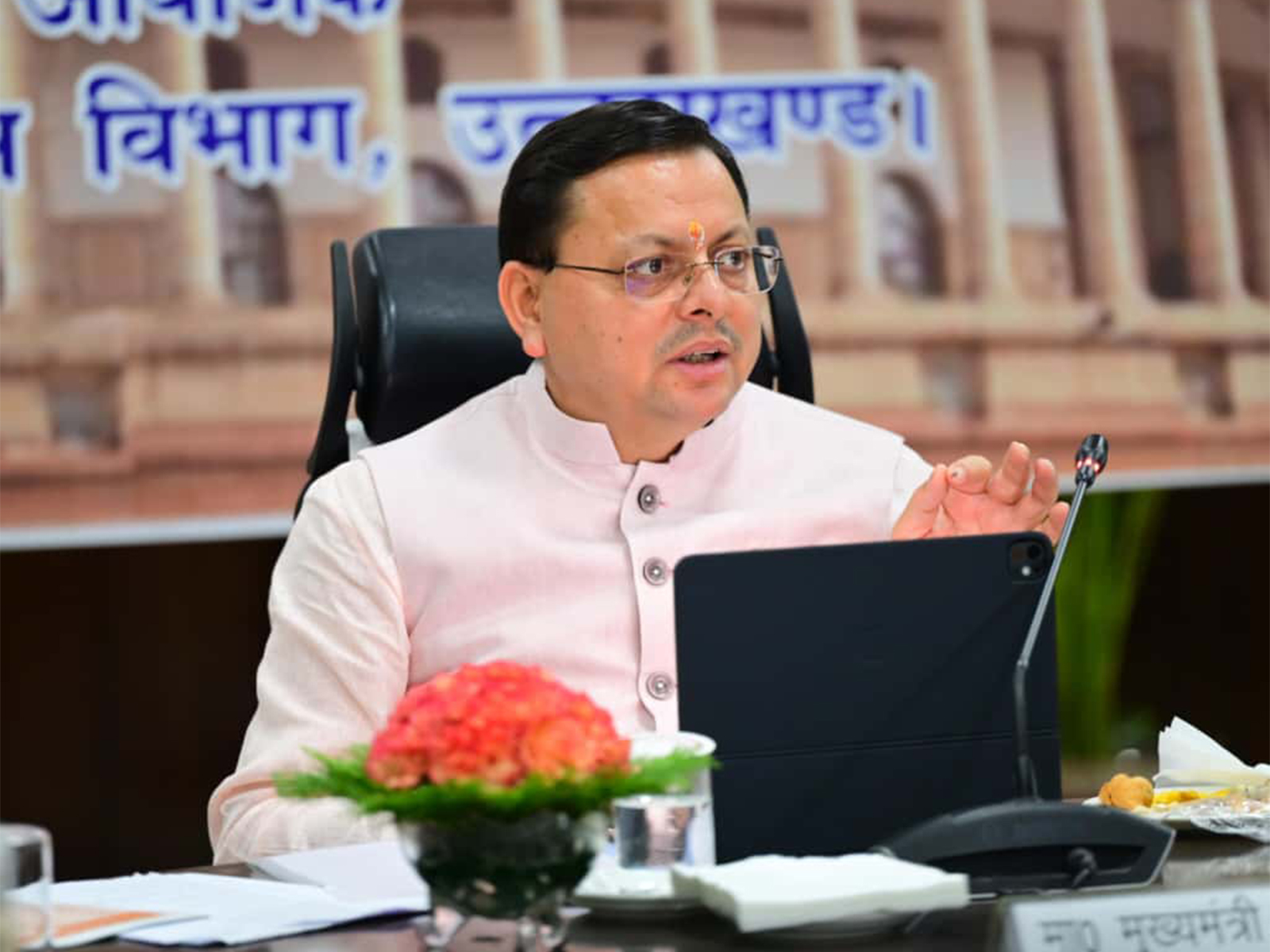 Uttarakhand CM Dhami chairs state-level-steering committee meeting, in ...