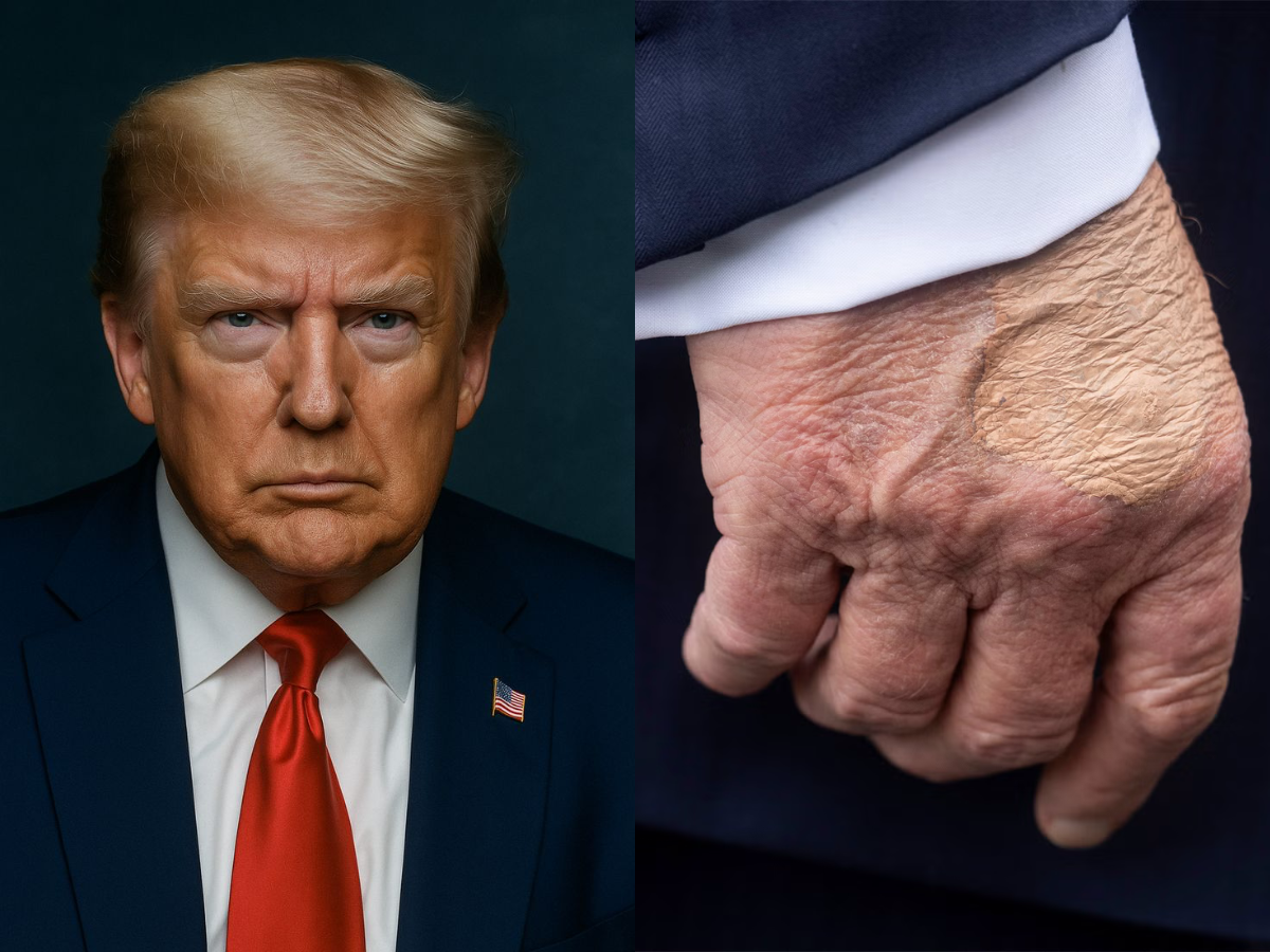 Donald Trump Health Update: Swollen Hand at White House Easter Egg Roll ...