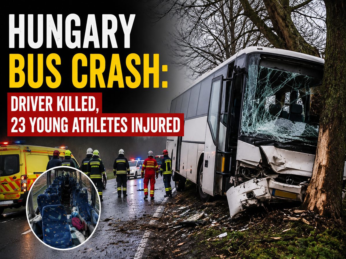 Hungary Bus Crash Tragedy: 23 Young Athletes Injured, Driver Killed on ...