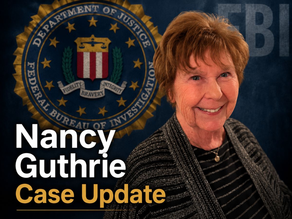 Nancy Guthrie Case Latest Live Update Today: New FBI Technology May ...